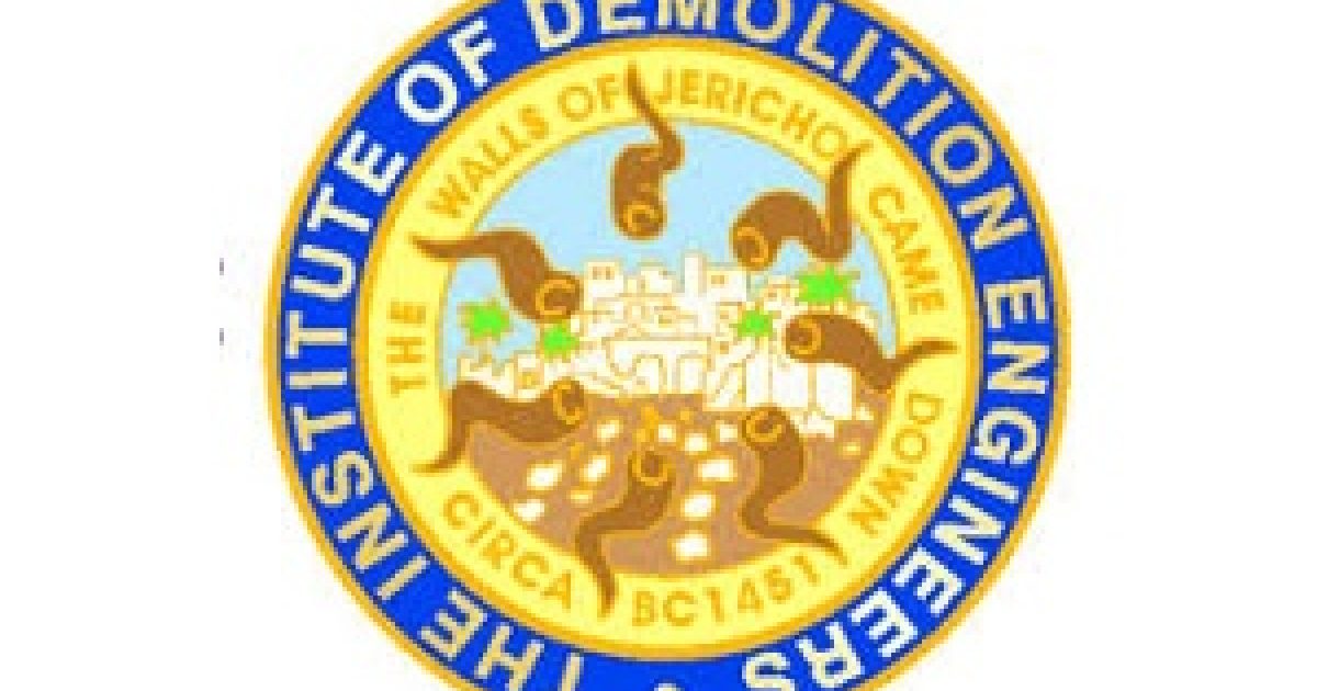 The Institute of Demolition Engineers… | Construction Industry Council