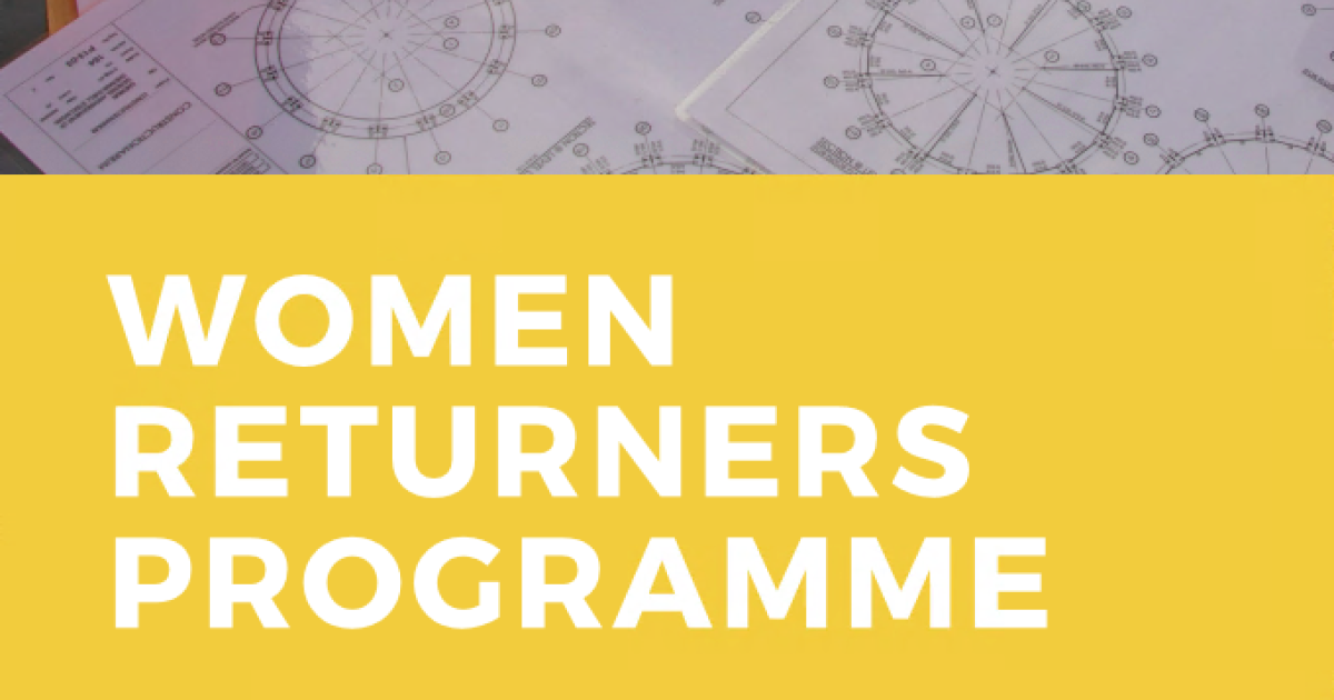 Women Returners Programme 2021 | Construction Industry Council